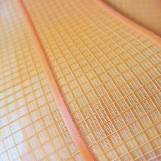 75 Micron Opening Urethane Screen Panels Mesh Polyurethane Material