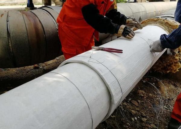 White Color NANOTECH Pyrogel Aerogel Insulation Blanket Thermal Felt ...