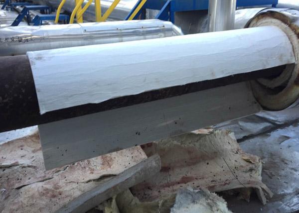 White Color NANOTECH Pyrogel Aerogel Insulation Blanket Thermal Felt ...