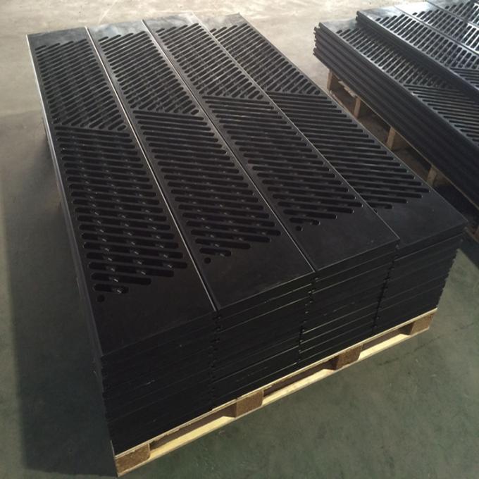 Suction Box Cover HDPE 200mm Paper Making Machine Parts