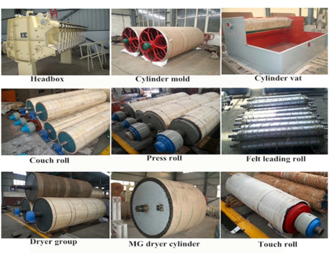 Cylinder Vat Former 100m/Min 3t/D Toilet Paper Machine