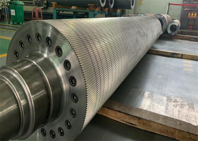 Tungsten Carbide Peripheral Heating Corrugating Roll For Corrugated ...